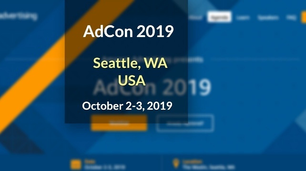 AdCon 2019, Seattle, WA, US | AMZSummits.com