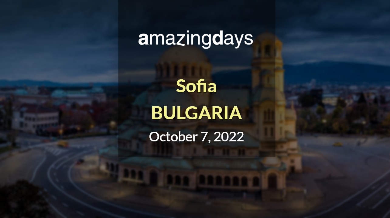 Amazing Days Sofia 2022, Sofia, BG | AMZSummits.com