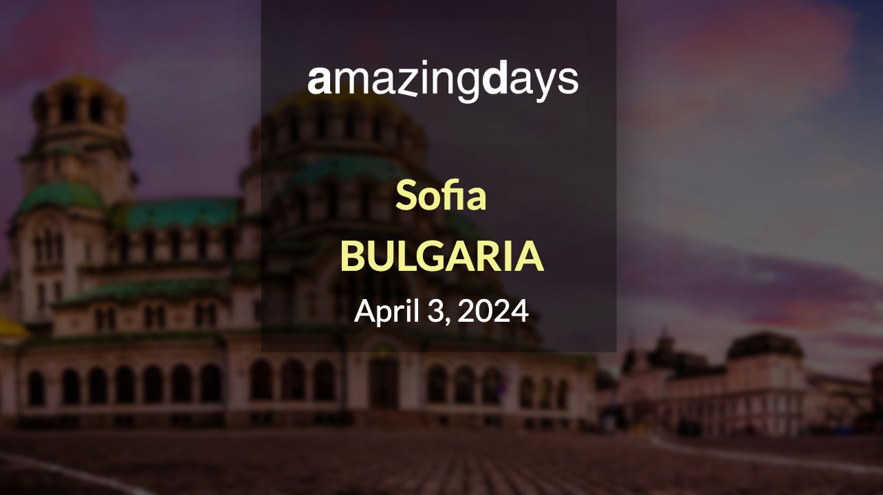 Amazing Days Sofia 2024, Sofia, BG | AMZSummits.com