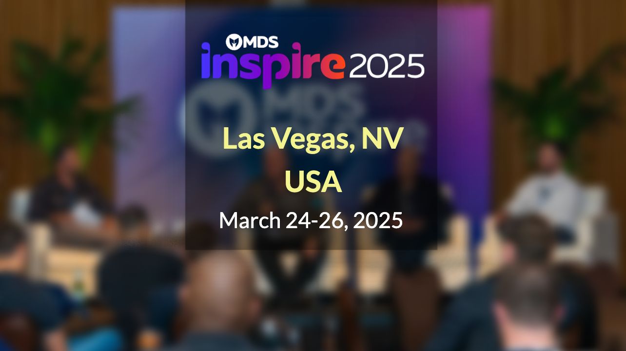MDS Inspire 2025, Las Vegas, NV, US | AMZSummits.com
