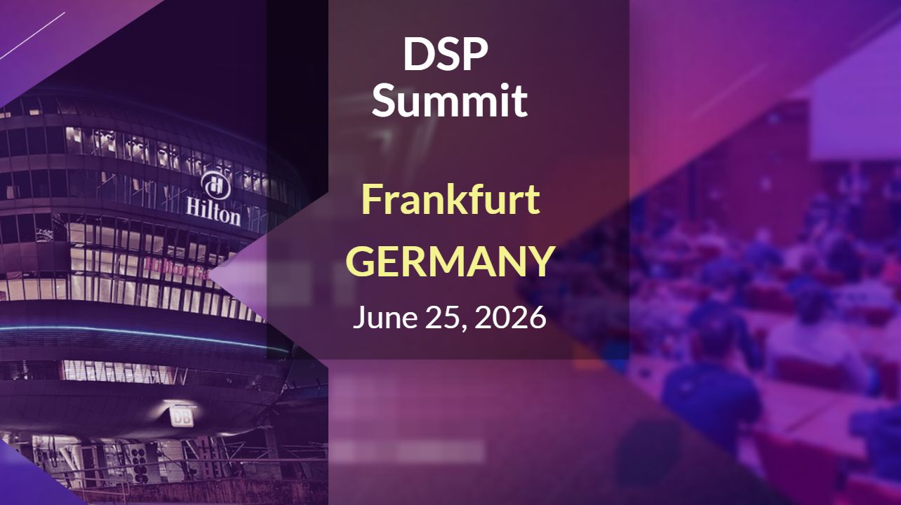 DSP Summit 2026, Frankfurt, DE | AMZSummits.com