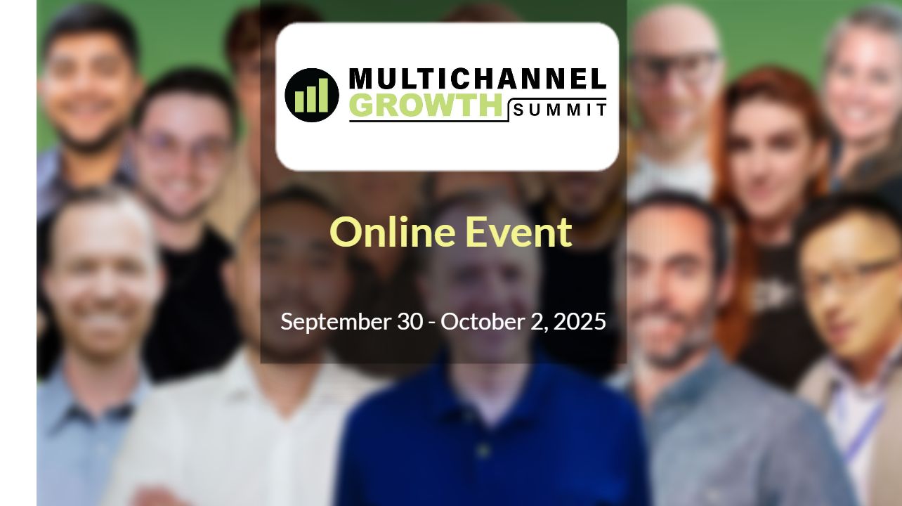Multichannel Growth Summit 2025, Online | AMZSummits.com